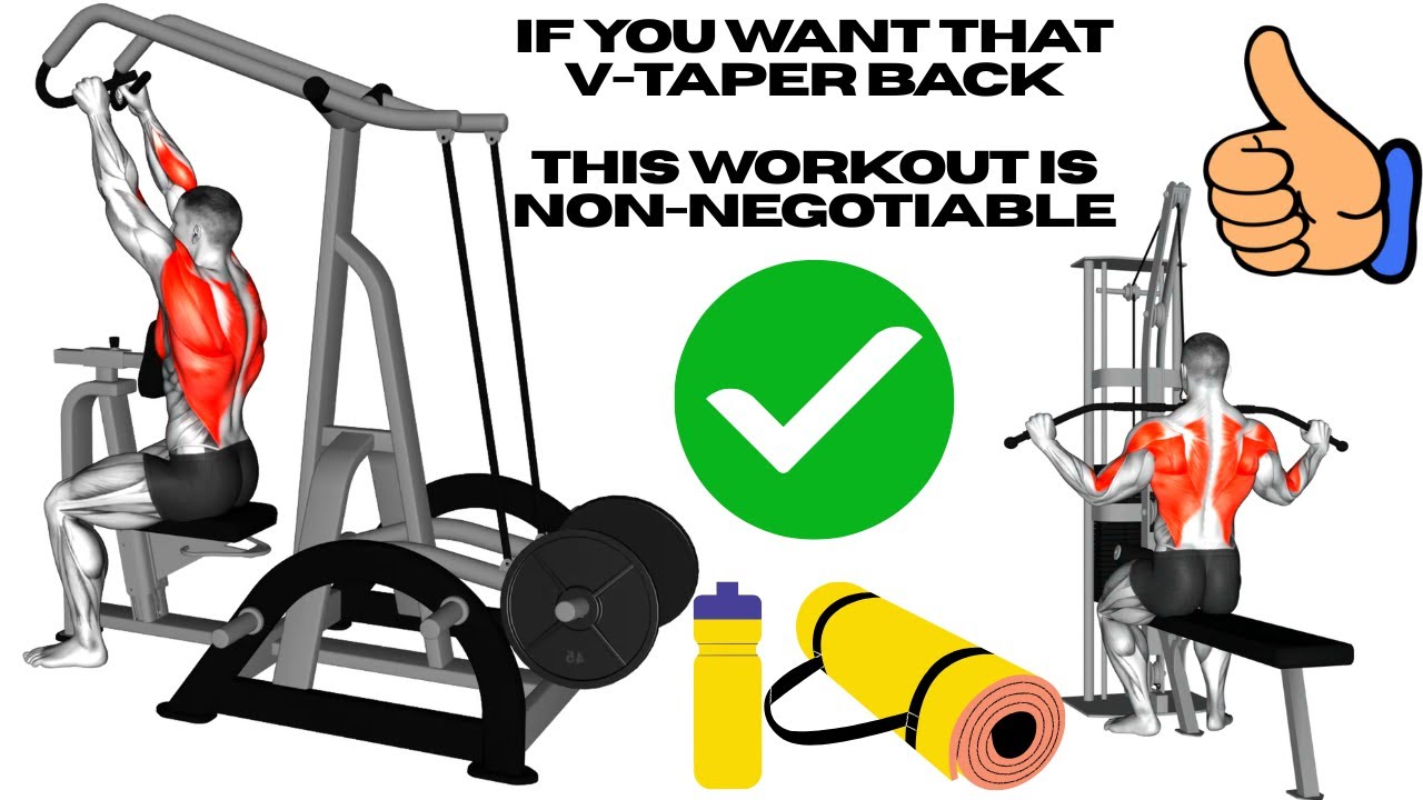 This Back Workout Builds a CRAZY V-Taper - YouTube