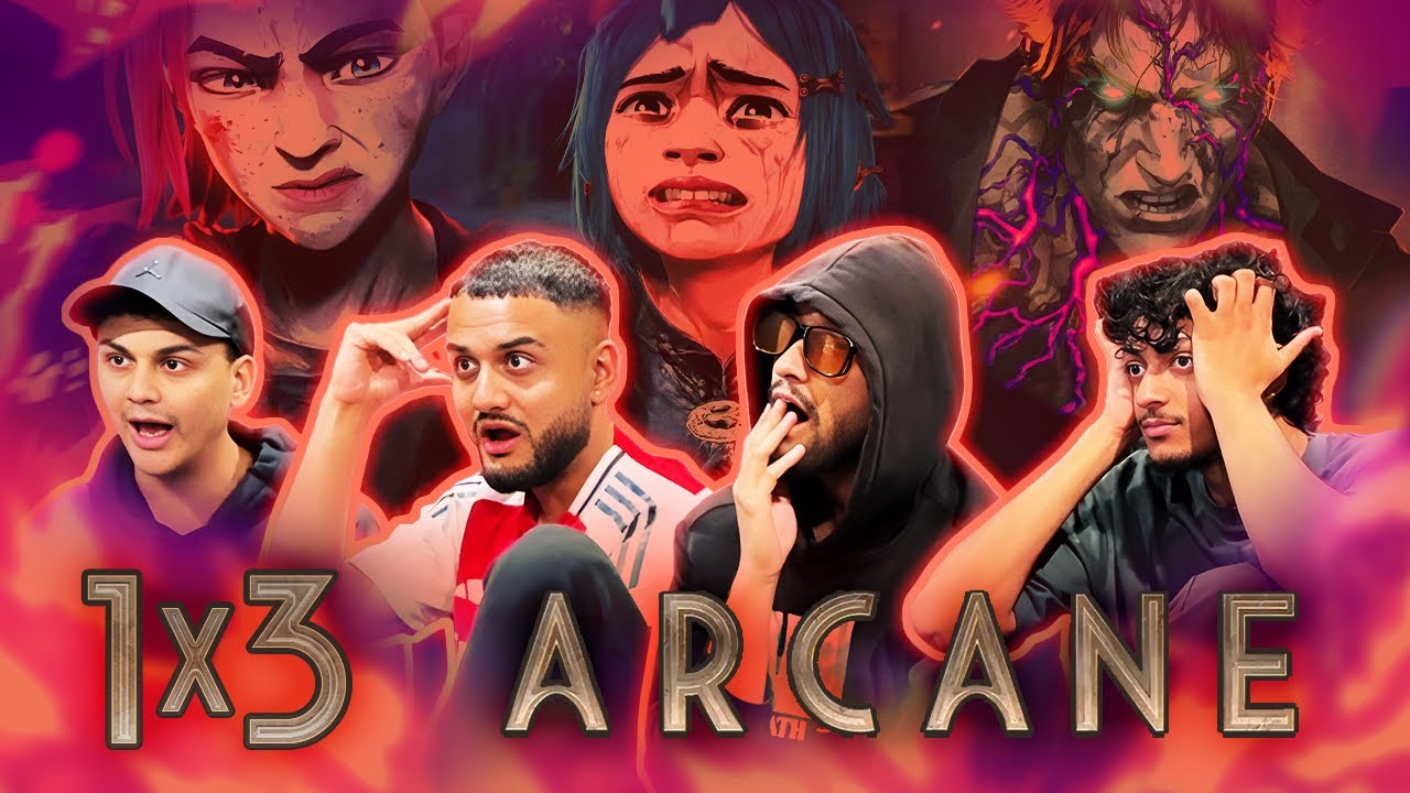 WE'RE SPEECHLESS...💔 | BROTHERS watch ARCANE 1x3 "The Base Violence ...