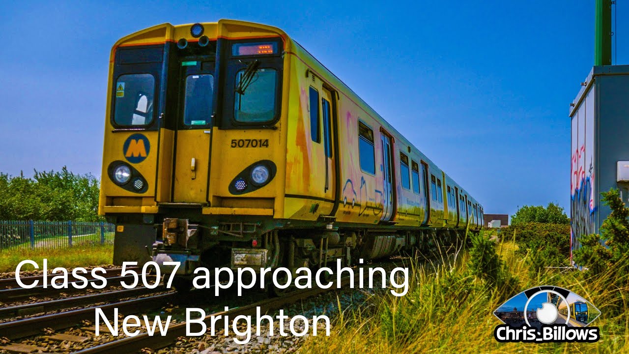 Merseyrail New Brighton Approach - YouTube