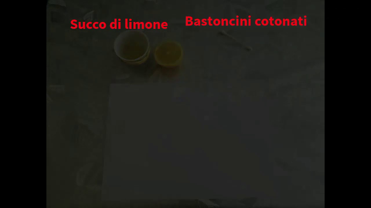 Mappa del tesoro con l inchiostro simpatico - YouTube