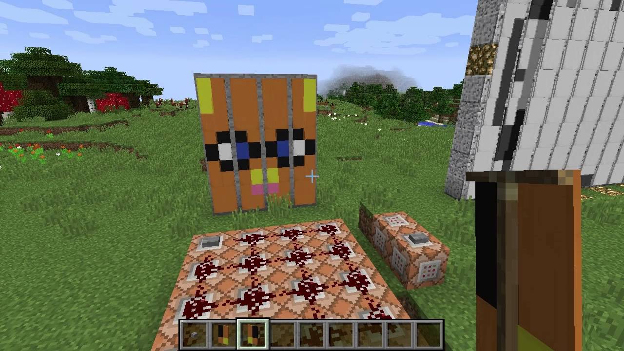 Minecraft Banner Murals Tool (Pixelart) - YouTube