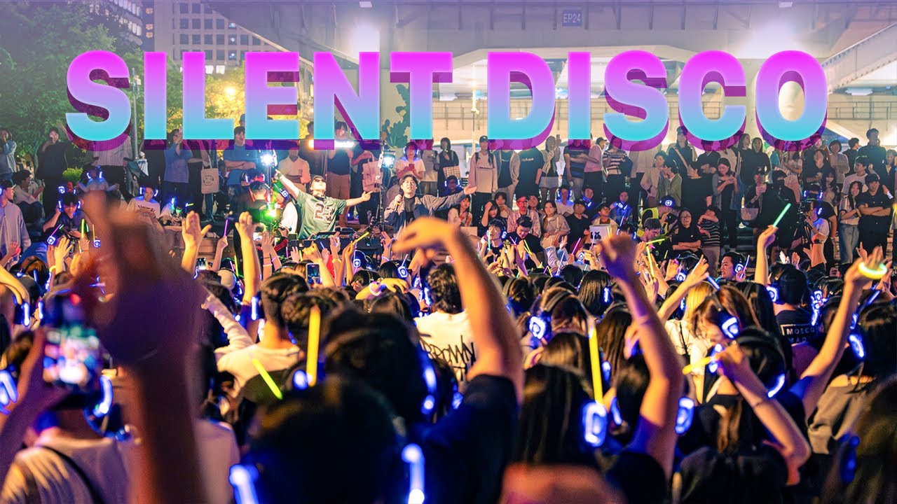 Seoul's Ultimate Silent Disco Experience at Hangang River! - YouTube
