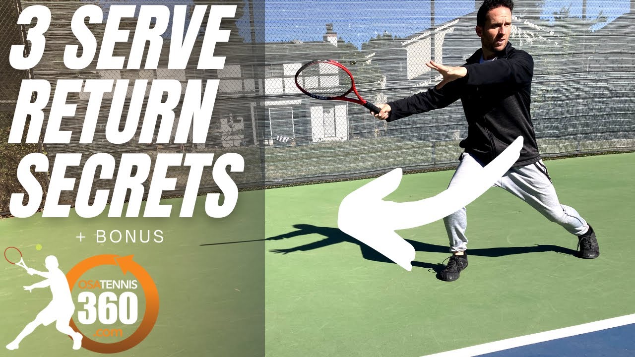Master the Return of Serve in 3 Steps | Tennis Lesson - YouTube
