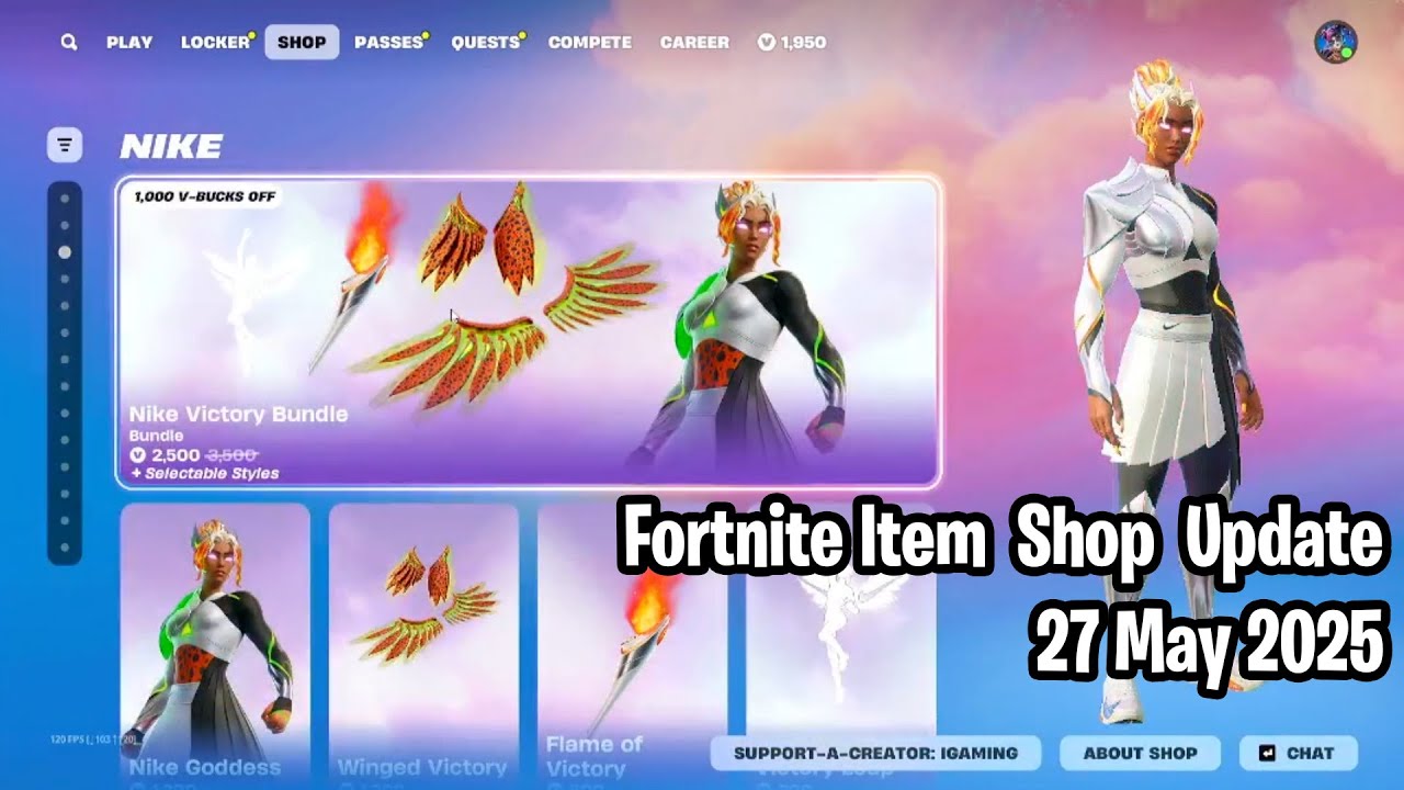 🛒 Fortnite Item Shop Update Today: May 27, 2025 (26 May 2025 for USA ...