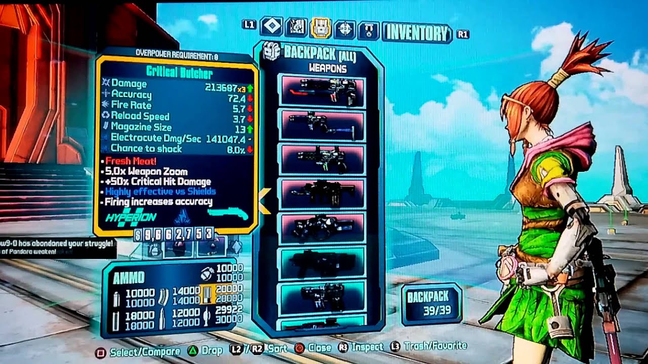 Borderlands 2 Sticky Longbow Leech Grenade - YouTube