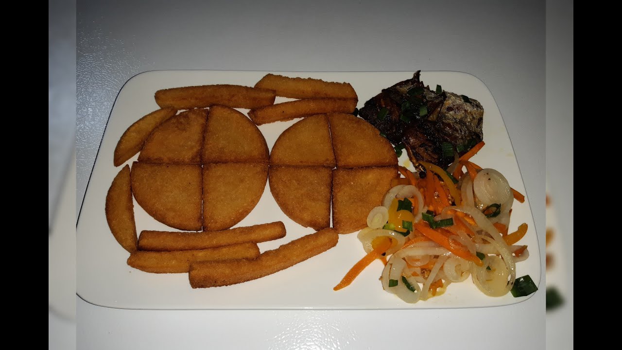Jamaican Fried Bammy & Escovitch Saltfish - YouTube