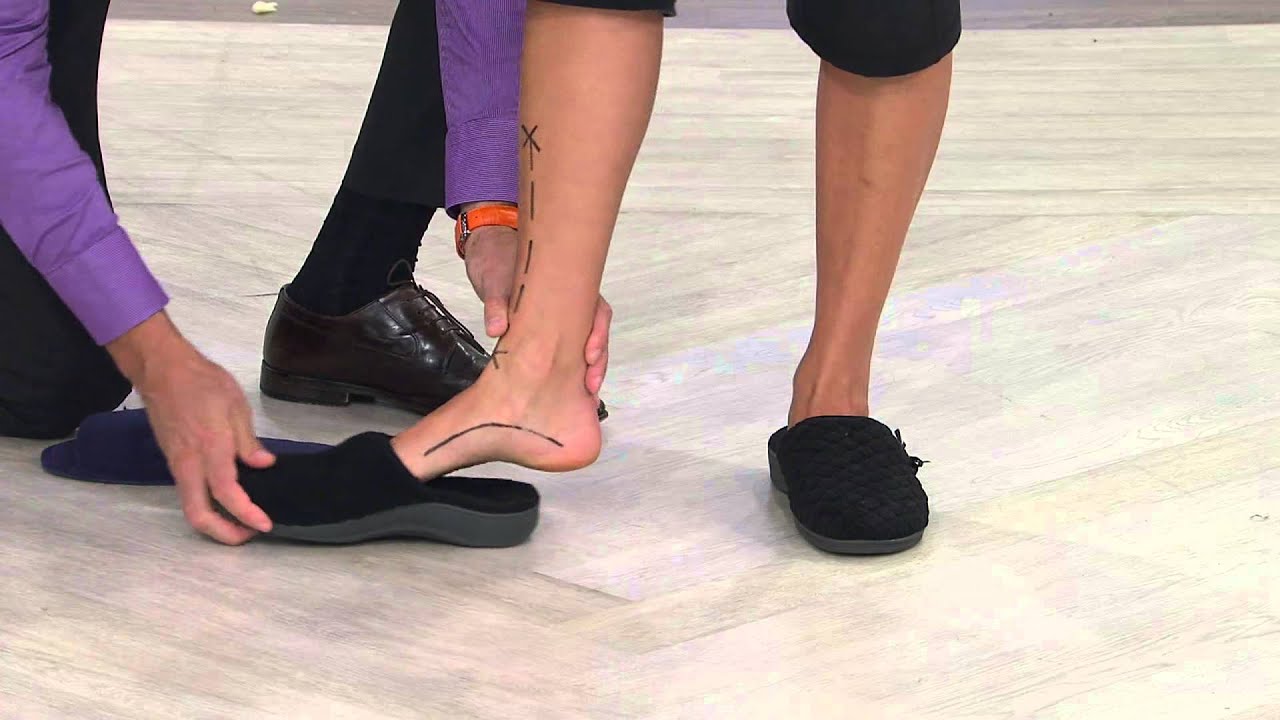 Vionic w/ Orthaheel Orthotic Adj. Strap Slippers - Adilyn with Leah ...