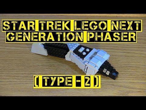 Star Trek LEGO Phaser - Next Generation (type 2) - YouTube