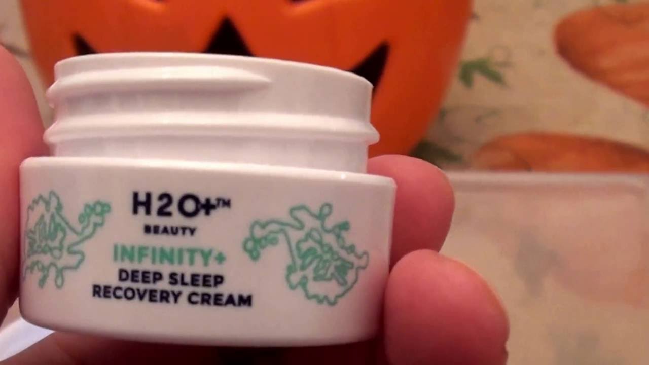 H20+ Beauty Infinity + Deep Sleep Recovery Cream REVIEW... - YouTube