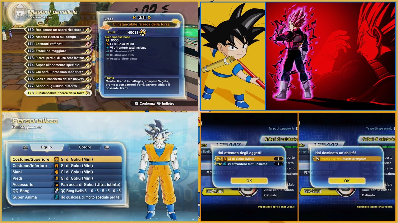 DB XV2 - PQ 178 (ALL Z SOULS, ARTWORKS, ABILITY) - YouTube