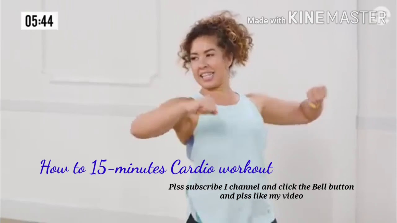 HOW TO CARDIO WORKOUT IN 15-MINUTES - YouTube