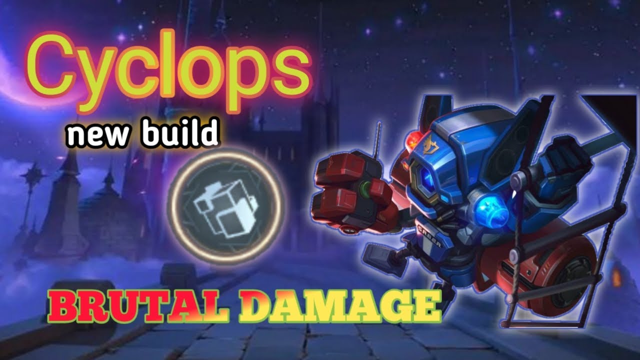 CYCLOPS NEW BEST BUILD BRUTAL DAMAGE LATE GAME - YouTube