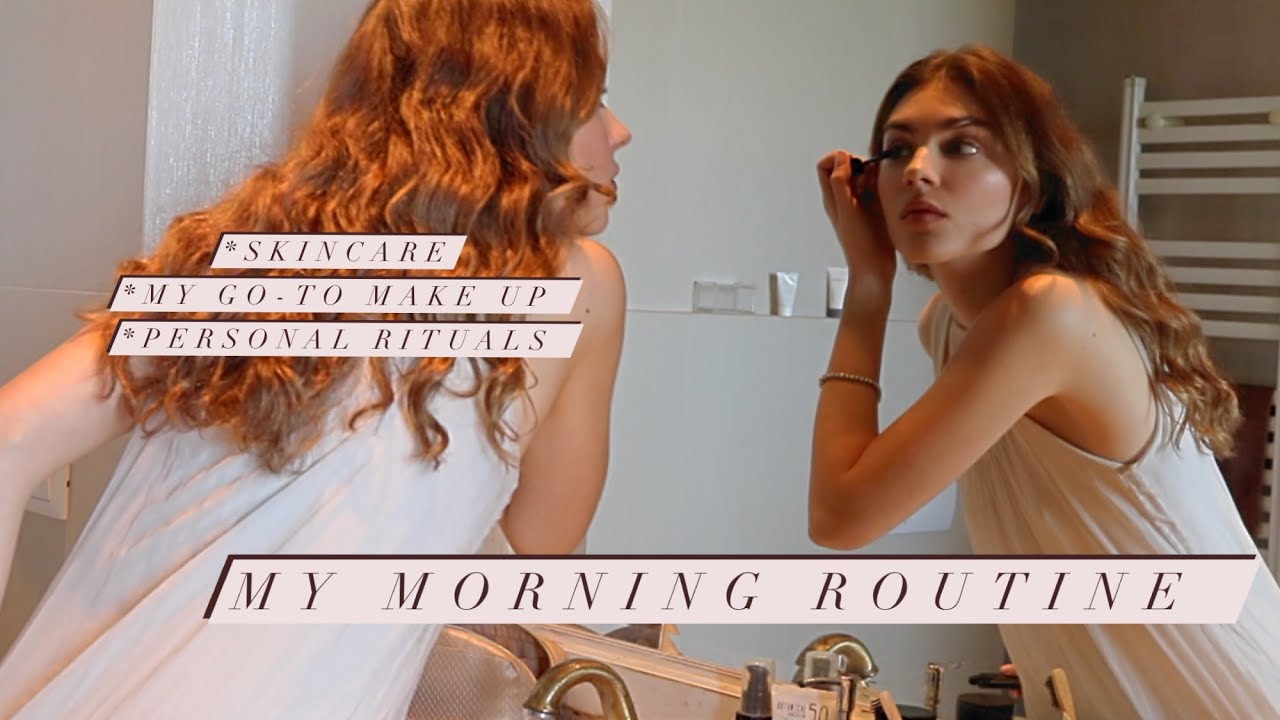 My morning routine! (Skin Care,Go-To make-up, Personal rituals) - YouTube