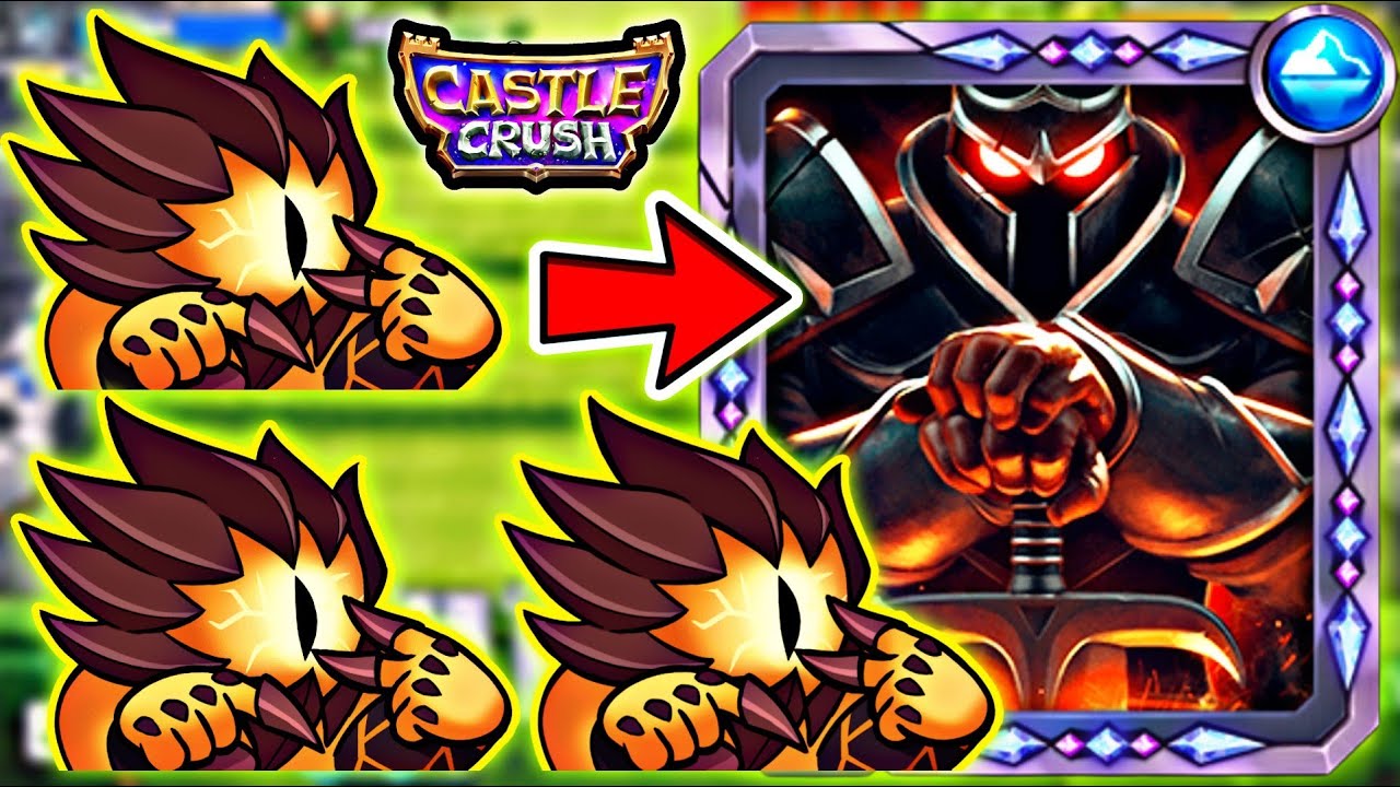 Castle Crush 🔥🔥 NFT Black Knight with Epic Fire Elemental SUPER ...
