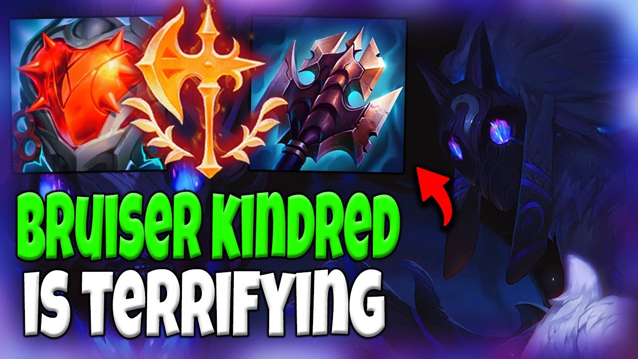 This BRUISER Kindred Build Has 4k HP And INFINTE Scaling Damage ...