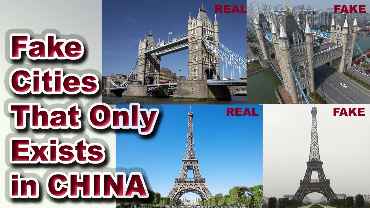 Fake Cities that only exists in China - YouTube