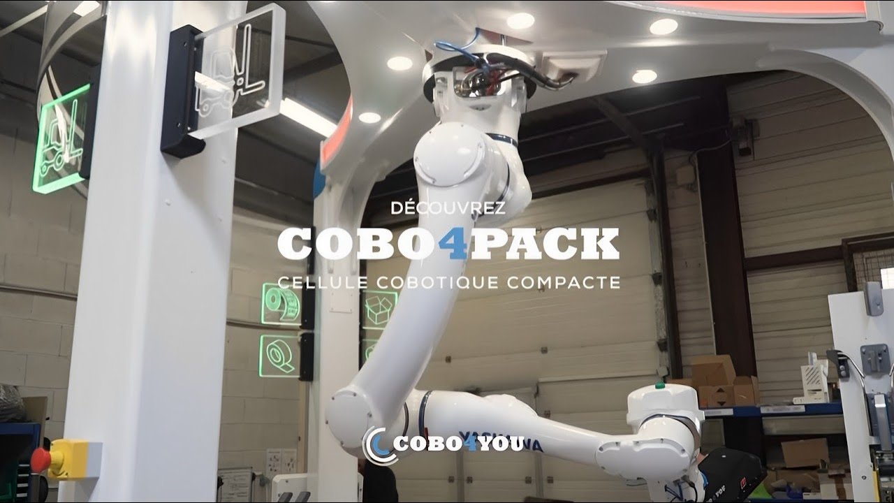 Robot collaboratif de packaging COBO4PACK - YouTube