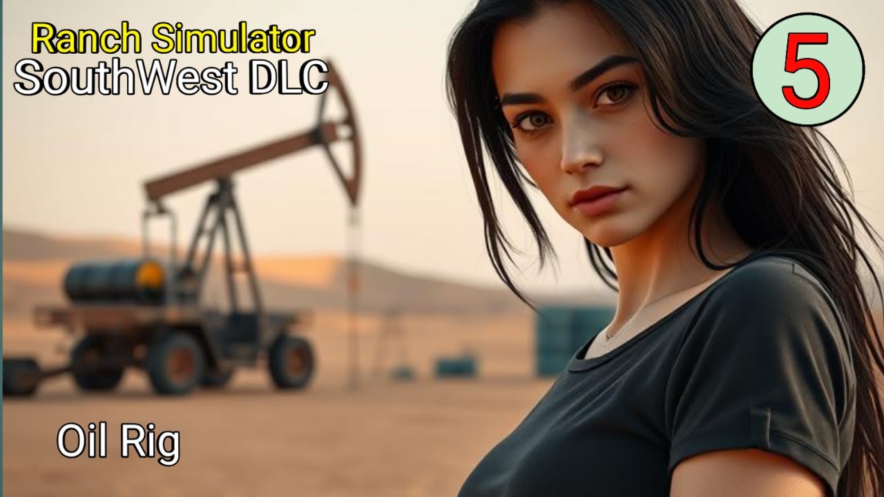 #5 Oil Rig for Fast Money Generation 🐷🐷 Ranch Simulator DLC Map ...