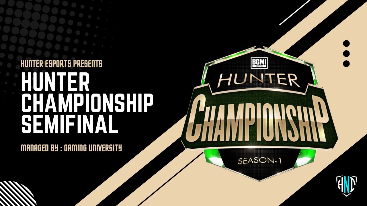 Hunter Championship Season 1 | Semi Final's - Group 2 | Hunter Esports ...