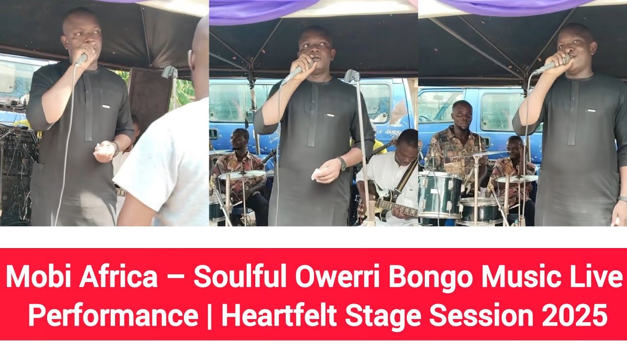 Mobi Africa – Soulful Owerri Bongo Music Live Performance | Heartfelt ...
