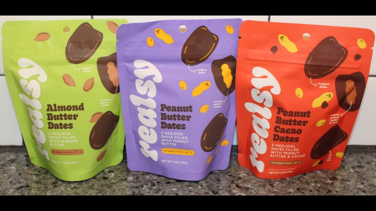 Realsy: Almond Butter Dates, Peanut Butter Dates & Peanut Butter Cacao ...