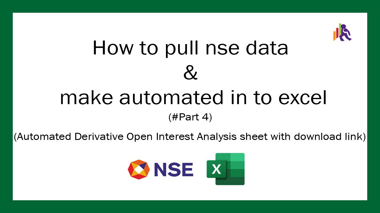 Derivative Open Interest Analysis Sheet With download link - YouTube