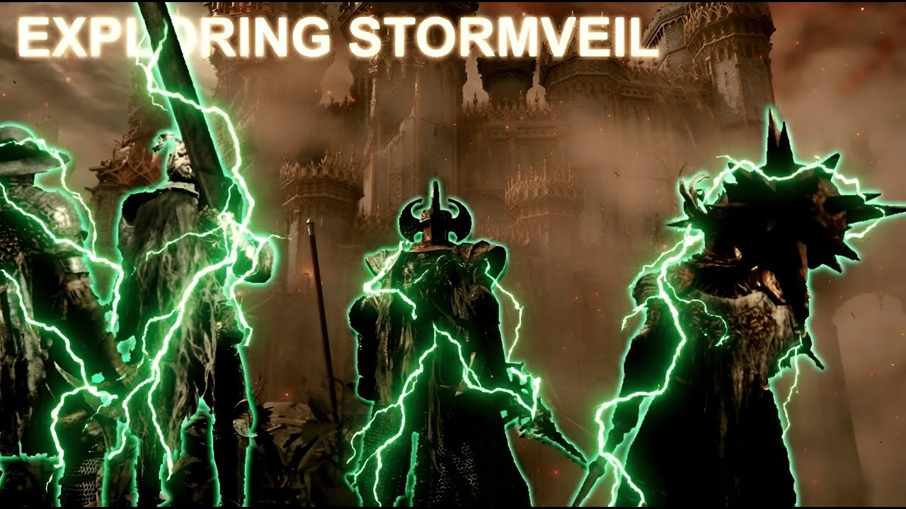 3 idiots and 1 Elden Ring noob exploring Stormveil... - YouTube