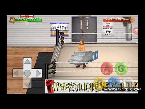 COACH EMERSON VS DRAGON RYAN IN WWE 2024 TRAINING IN WRESTLING ...