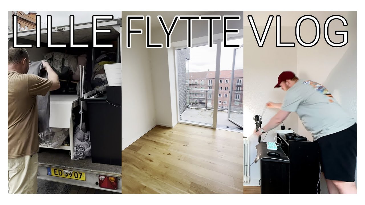 En Lille Flytte Vlog - YouTube