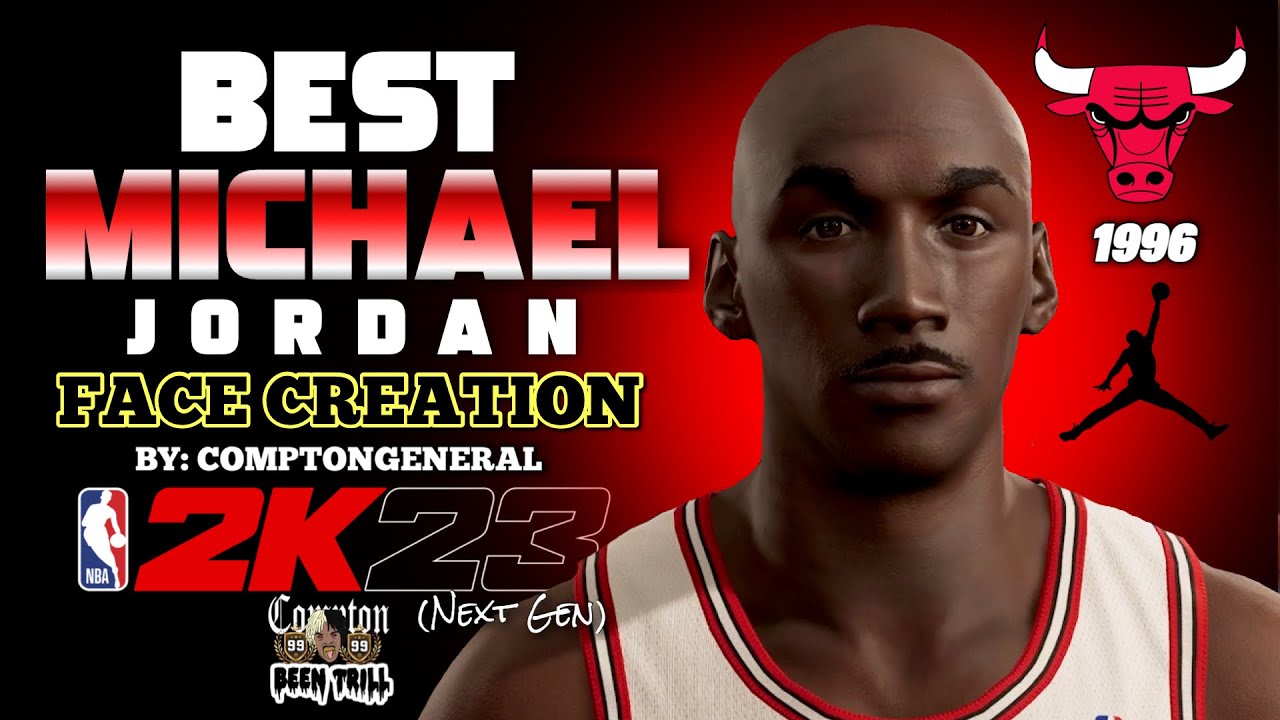 BEST MICHAEL JORDAN FACE CREATION🔥 ON NBA 2K23! MOST ACCURATE NBA 2K ...