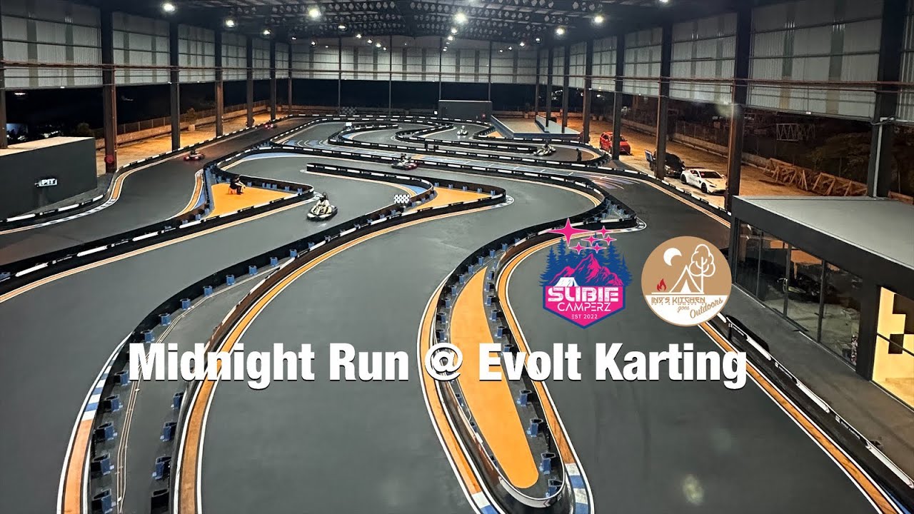 Midnight run at Evolt Karting with the Subie gang | Evolt Karting ...