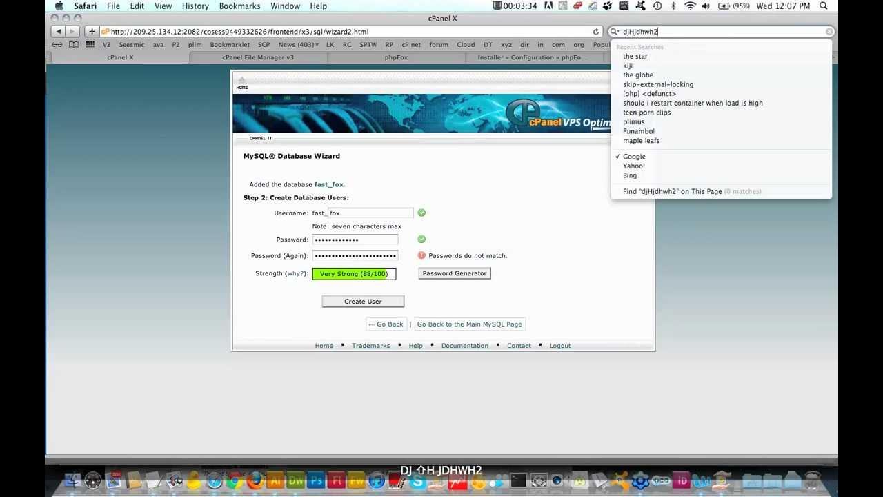 Installing phpfox on a cPanel VPS server - YouTube