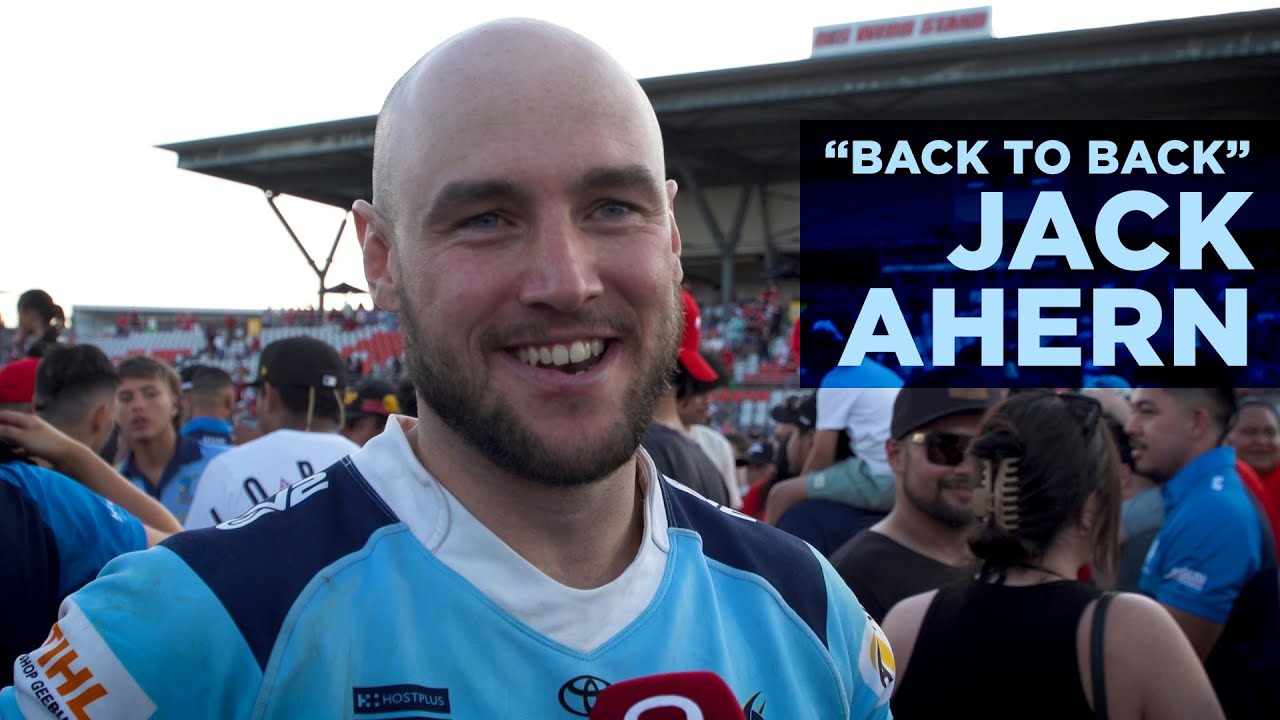 'Back-to-back': Devils co-captain Jack Ahearn over the moon - YouTube