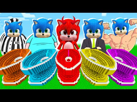 YANLIŞ BEBEK SONİC TUVALETİNİ SEÇERSEN ÖLÜRSÜN - 😱 Minecraft