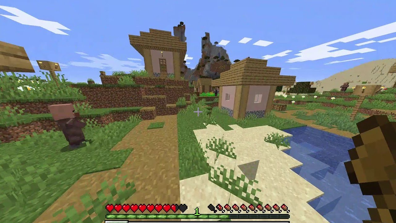 The Best Spawn.Minecraft survival series part 1 - YouTube