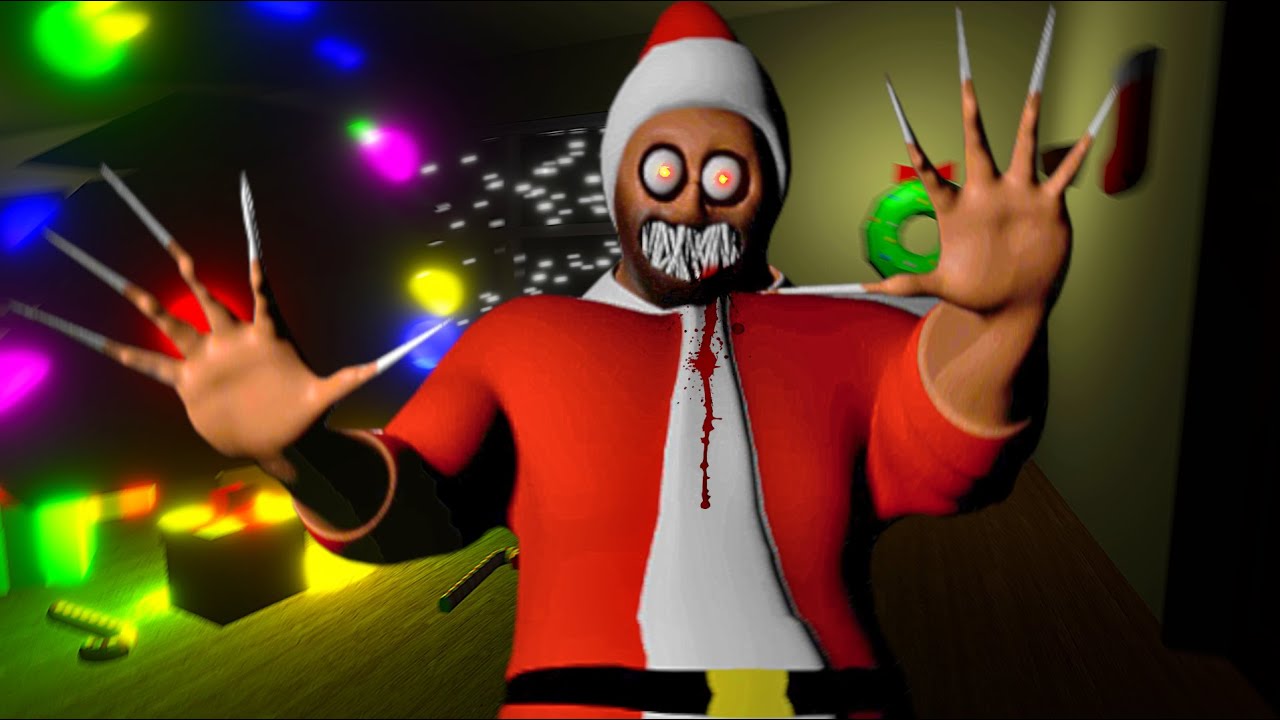 [🎄CHRISTMAS HORROR GAME] Cookies For Santa - Full Gameplay (SHORT ...