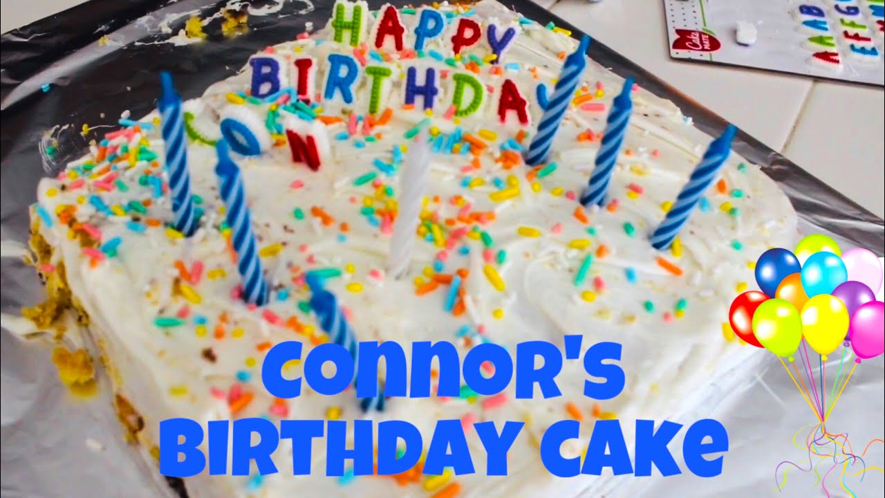 Connor’s Birthday Cake | Nana’s House - YouTube