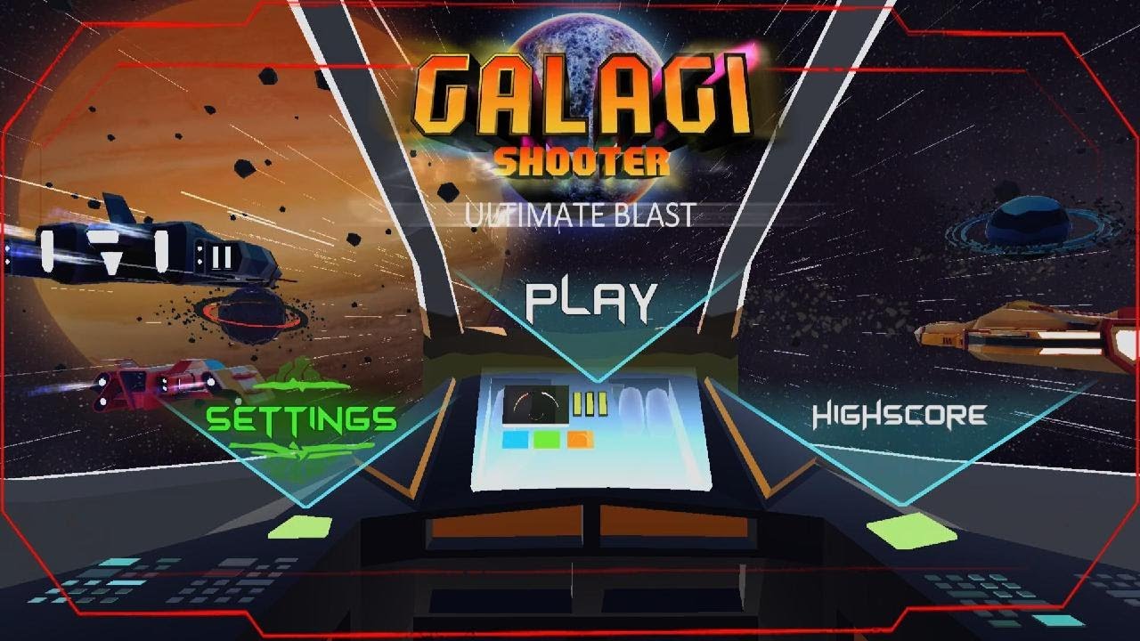Galagi Shooter Ultimate Blast [Gameplay] PS5 - YouTube