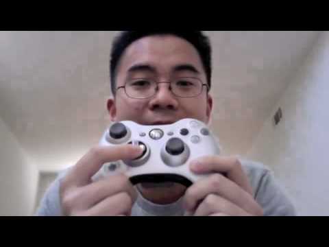 New Xbox 360 Silver Controller With Transforming D-Pad Video Review ...