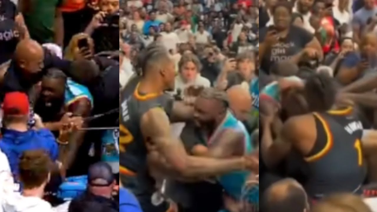 *UNSEEN* Full! HUGE FIGHT! Lance Stephenson ATTACKS Dwight HOWARD ...