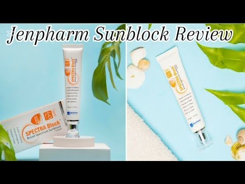 Jenpharm Spectra Block SPF 60 Sunblock Review || Sunblock under 1000 in ...