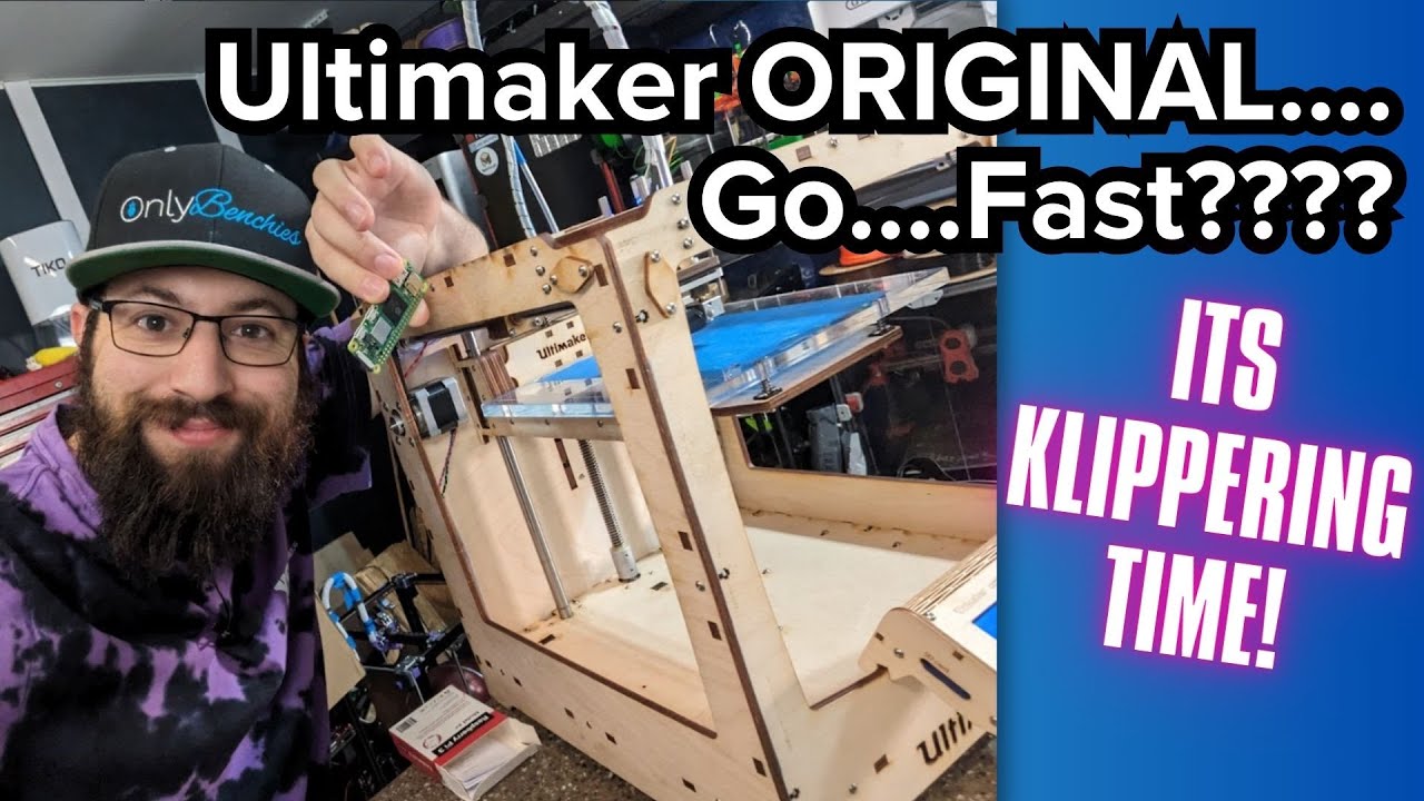 Klipperizing an OG ultimaker (WOOD GO FAST?) #3dprinting #livestream ...