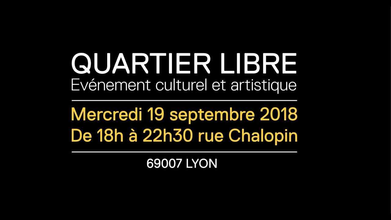 TEASER QUARTIER LIBRE - YouTube