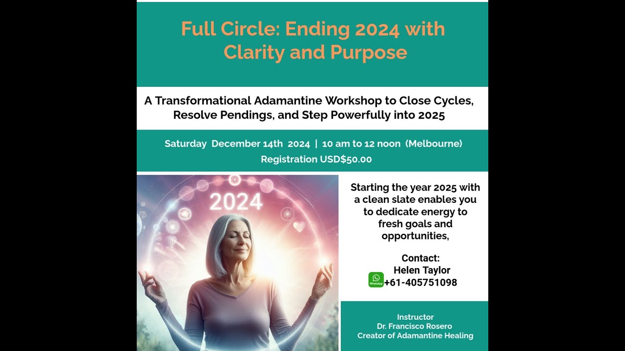 ***Why do the Closing Circles Workshop? Let me explain*** - YouTube