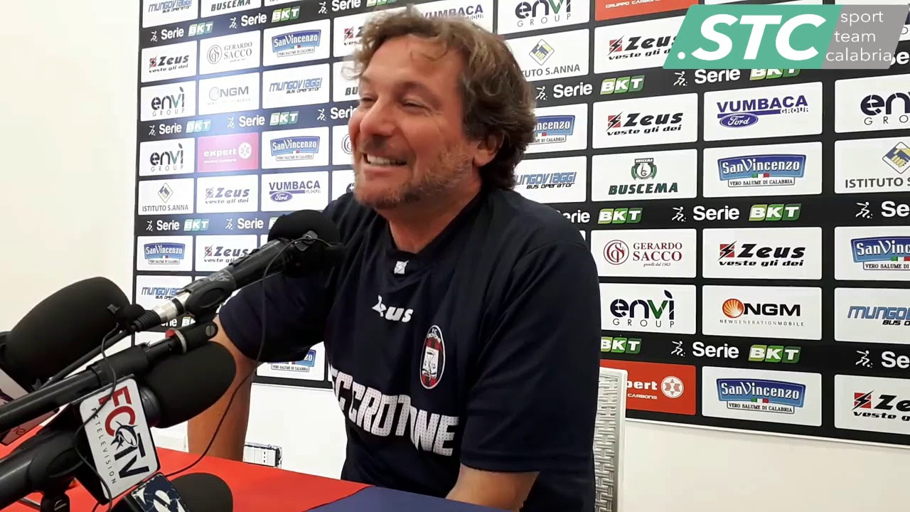 Mister Stroppa alla vigilia di Crotone-Juve Stabia [23/09/2019] - YouTube