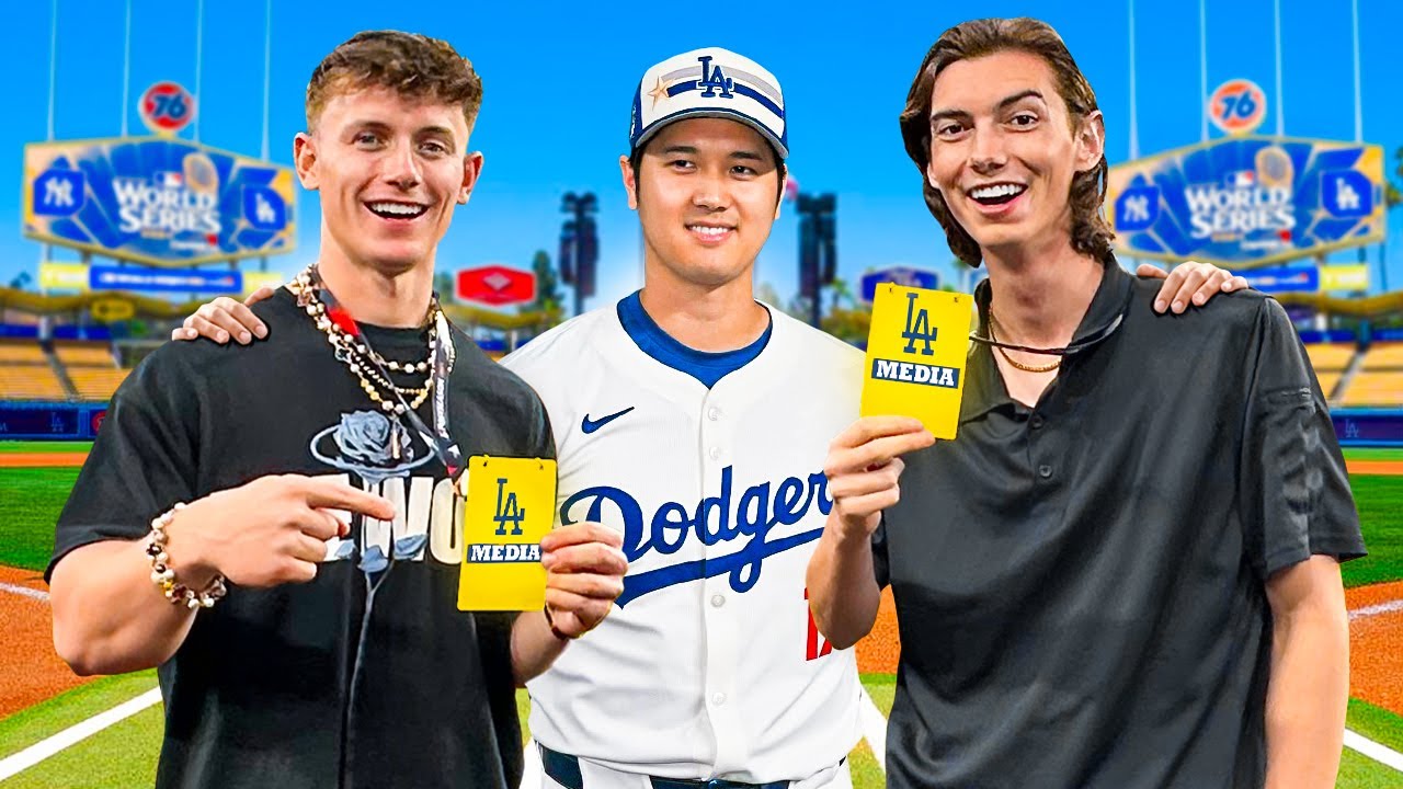 Our First World Series with Media Credentials! - YouTube