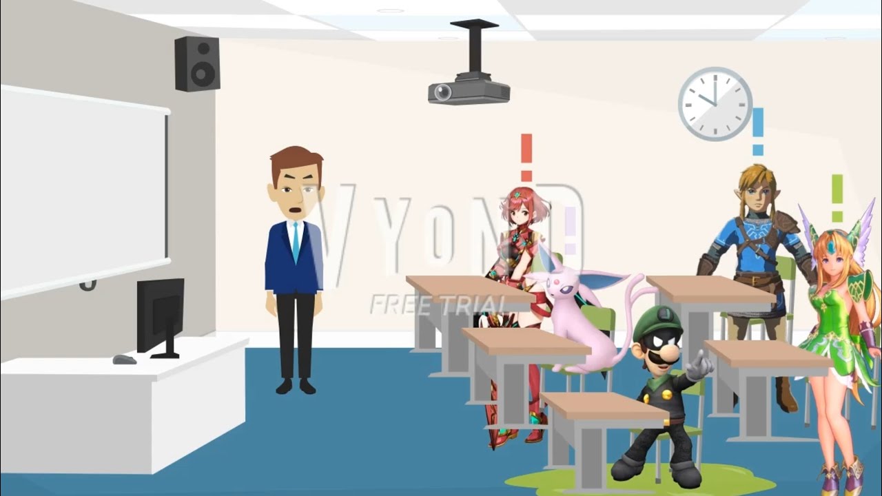 Mr. L pees in class / Grounded (Re-upload) - YouTube