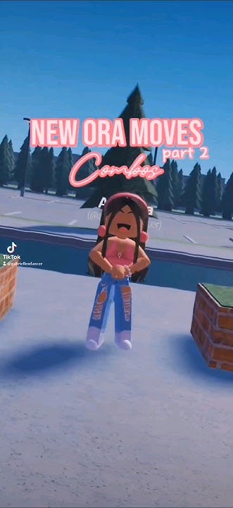 New Ora Moves || Part 2 || Official Roblox Aldc || #aldc #roblox # ...