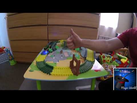 Unboxing with Eric& Daddy/Flexi Dino Tracks/ Dinosaurs World/ For Toddlers 5+