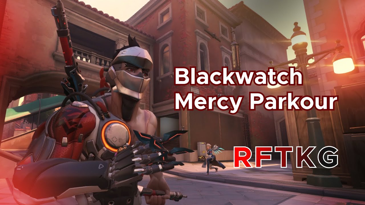 Blackwatch mission Mercy Parkour Rialto (RFTKG) - YouTube